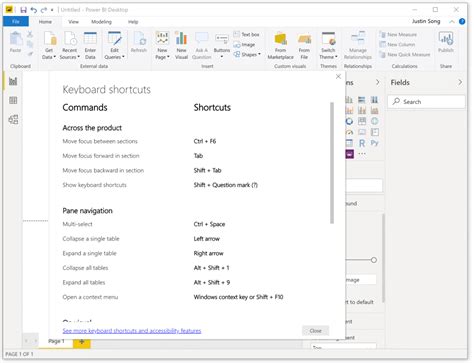 Power BI Desktop Handy Keyboard Shortcuts Encore Business Solutions