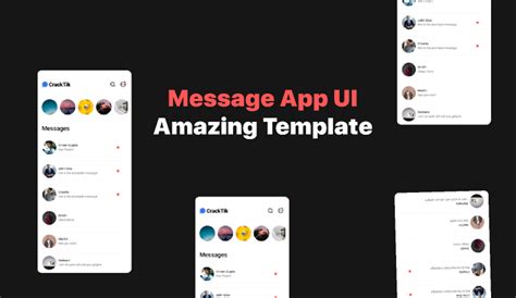 Message App Ui Design Figma