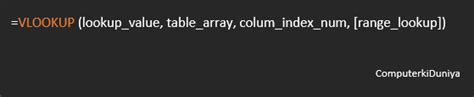 Excel Lookup Function With Formula Examples Computerskagyan