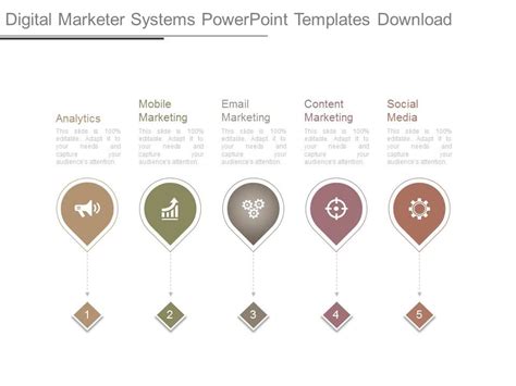 Digital Marketer Systems Powerpoint Templates Download