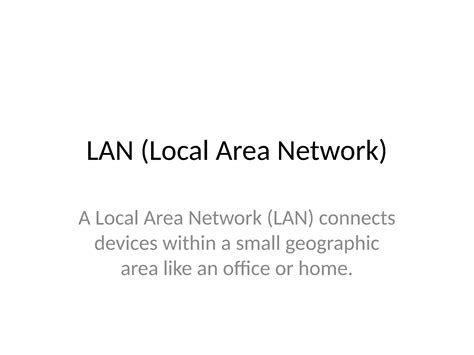 Typesofcomputernetworkslan Wan Manpptx