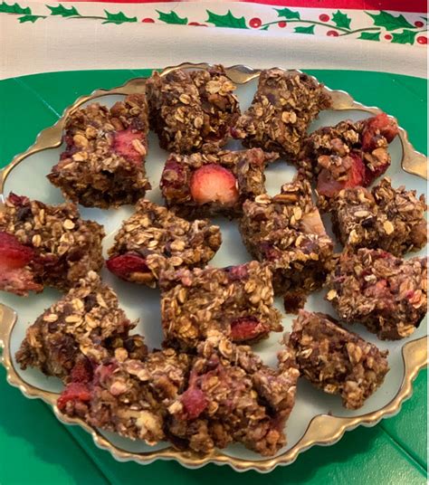 Oat Date Fruit Bars Sheri Goodman Graham Plant Based Dietitian