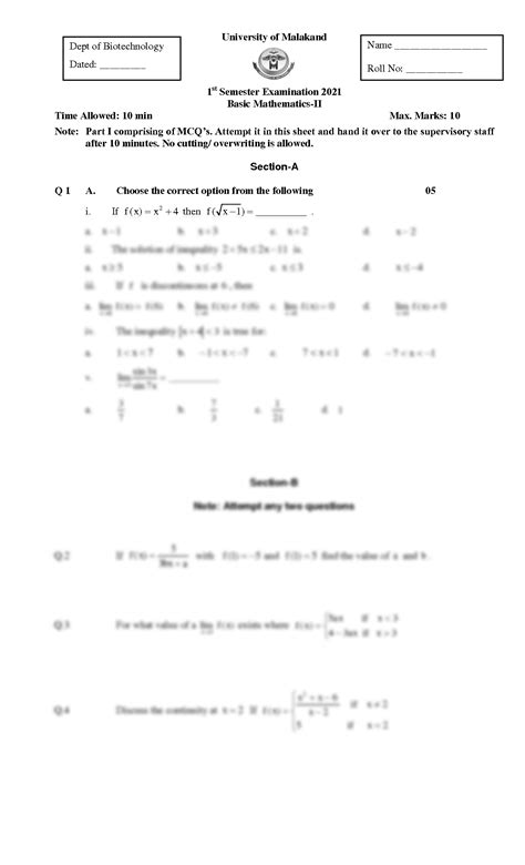 SOLUTION Calculus Paper Studypool