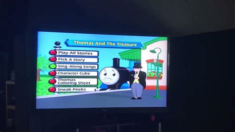 Thomas And The Treasure Dvd Menu Youtube