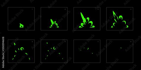 Vetor De Liquid Explosion Animation Effect Explosion Animation Effect Animation Sprite Sheet