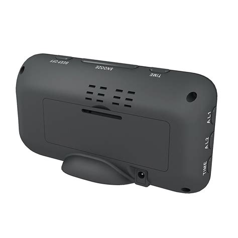 Led Digital Alarm Clock Voice Control Temperature Grandado