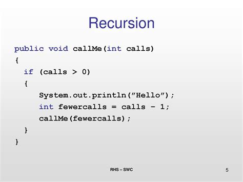 recursion see recursion ppt download
