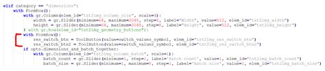 UX Add An Option To Lock The Aspect Ratio For All Width Height Sliders Autodetect Uploaded