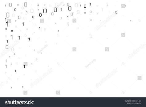 Binary Data Vector Design Element Digital Stock Vector Royalty Free