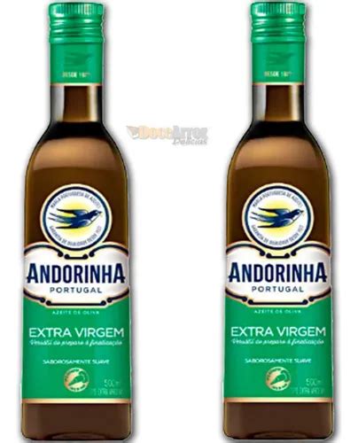 Azeite De Oliva Andorinha Extra Virgem Português 2 X 500 Ml Frete Grátis