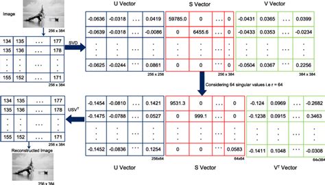 Reconstruction Of Image Based Svd Factorization Download Scientific