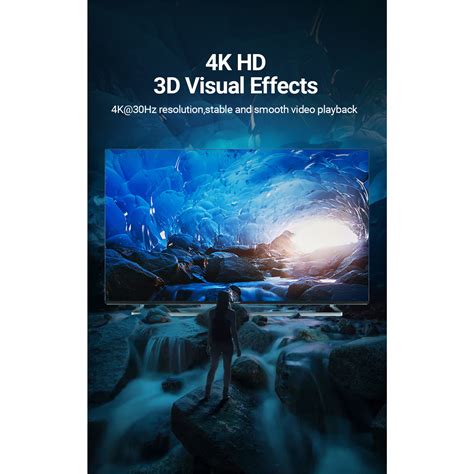 Buy The Vention Tdcbb Type C To Hdmi Adapter 0 15m Black Abs Type