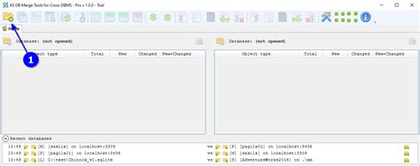 KS DB Merge Tools For Cross DBMS Use Cases Schema Changes Summary