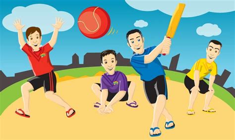 The Cartoon Wiggles Playing Cricket 2012 By Trevorhines On Deviantart