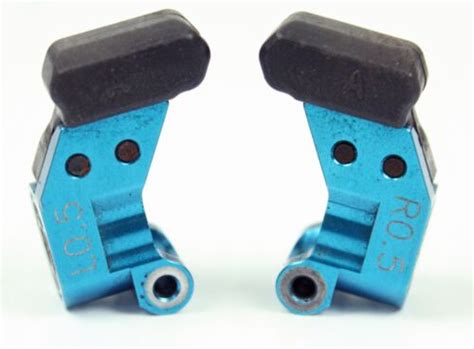 Team Associated Sc10 Sc10 2 T4 B4 Ft Aluminum Rear Hub Carriers W Plastic 0 5 Ebay