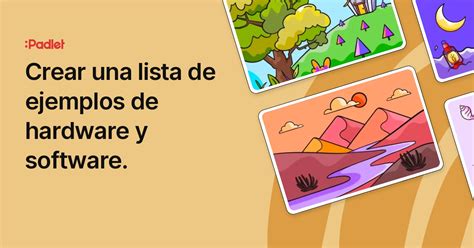 Crear Una Lista De Ejemplos De Hardware Y Software