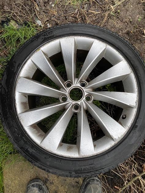 Vw Scirocco Passat Cc 2008 17 18” Turbine Interlagos Alloy Wheel