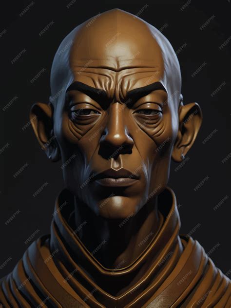 Premium Vector Monk Vector Illustration White Background