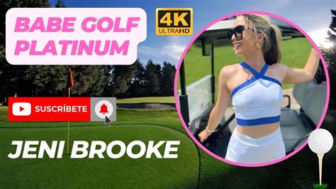 😈😁 Babe Golf Jeni Brooke I Need A Tee 👚🔥 Youtube