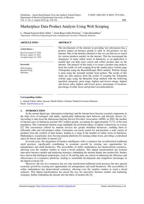 Pdf Dielektrika Jurnal Ilmiah Kajian Teori Dan Aplikasi Teknik Elektro Marketplace Data