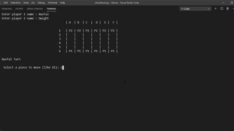Python Programming Chess Board Game Preview Youtube