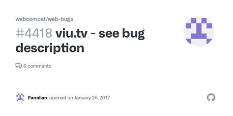 viu.tv - see bug description · Issue #4418 · webcompat/web-bugs · GitHub