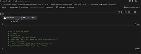 Hitting The Debug Cell Option Can Not Stop At The Breakpoint Issue Microsoft