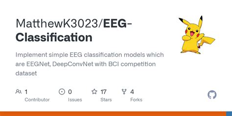 eeg classification eeg classification ipynb at master · matthewk3023
