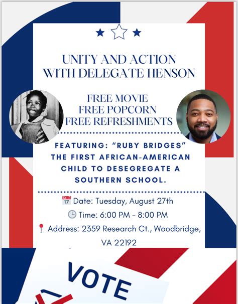 unity and action with delegate henson prince william county democrats