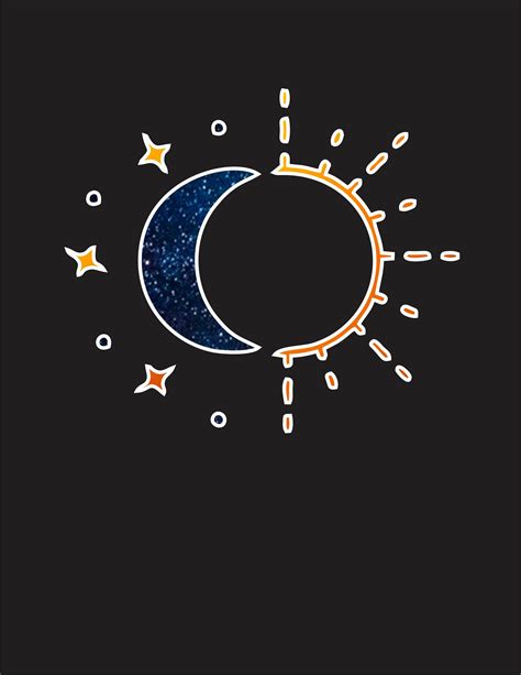 Sol Y Luna Sol Y Luna Anime Imágenes De Lunas Y Estrellas Imagenes Del Sol Y La Luna Juntos