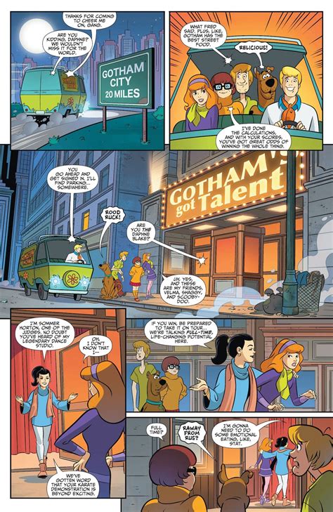 Batman And Scooby Doo Mysteries Preview Gotham S Got Talent