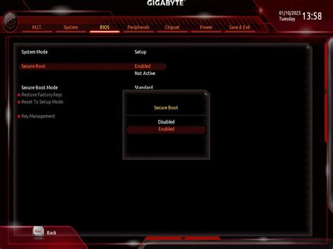 So Aktivieren Sie Secure Boot Auf Gigabyte All Things It