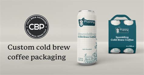 Customise Your Cold Brew Coffee Packaging Cold Brew Pak