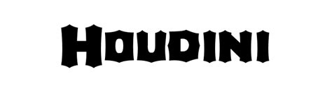 Houdini Font Houdini Font