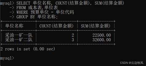 《数据库原理》上机实验：sql实验2（详细代码截图）⑿ 列出有哪些施工单位实施了项目并计算各单位所有项目结算金额总和 Csdn博客