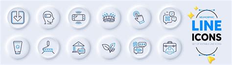 나뭇잎 페인트 롤러 및 웹 앱용 Qr 코드 라인 아이콘입니다 픽토그램 아이콘입니다 벡터 Brand Name Video Game에