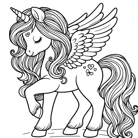 Desenhos Para Colorir Unicórnio