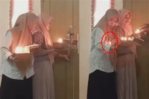 Viral Cewek Kegirangan Lihat Temennya Nyaris Terbakar Lilin Ultah Ketawanya Auto Disorot