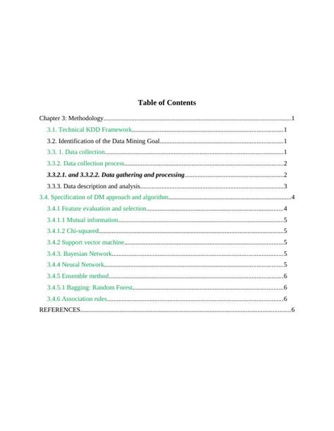 Data Mining Methodology Nutritional Analysis Project
