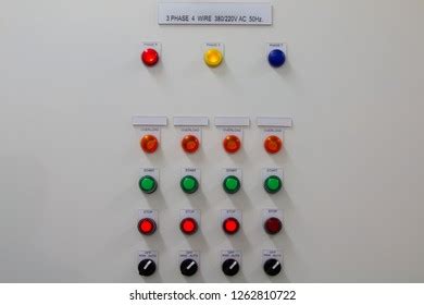 Lamp Indicator Switch Power Control Panel Stock Photo Edit Now 1262810722