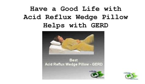 Best Acid Reflux Wedge Pillow Gerd