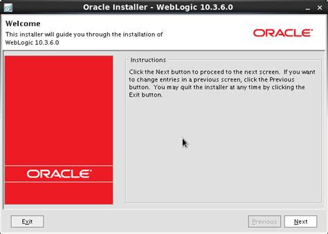 Oracle Stack WebLogic Server G Installation