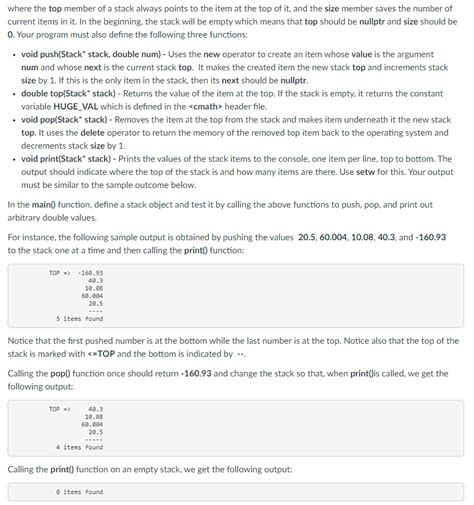Solved The Figure Below Shows How An Example Stack Chegg Com