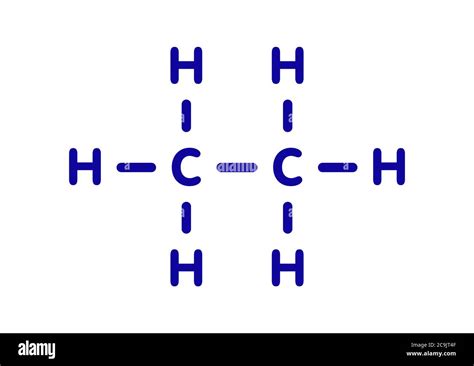 Ethane Skeletal Structure