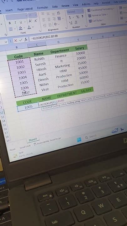 how excel xlookup simplified shorts keyboard youtubeshorts trending