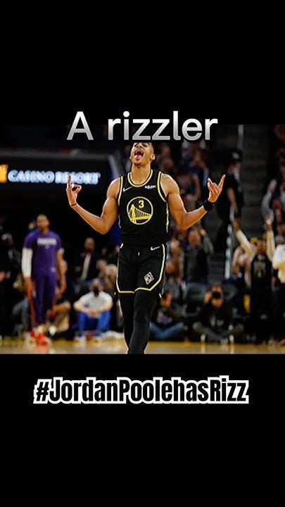 “define Rizz”ok Jordan Poole Lyrics Music Rap Song Artist Youtube