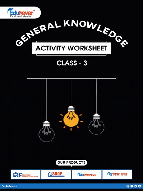 Class 3 Gk Activity Worksheet 5 Pdf