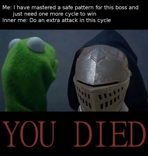 Dark Souls Boss Meme Template