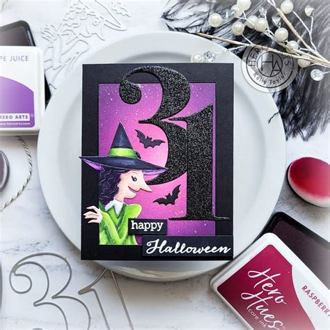 Df146 Peeking Witch Fancy Dies B Hero Arts