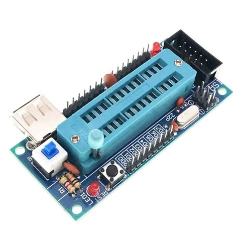 Ks99 Avrist Avr Isp Minimum System Bootloader Board Atmega8 Atmega328